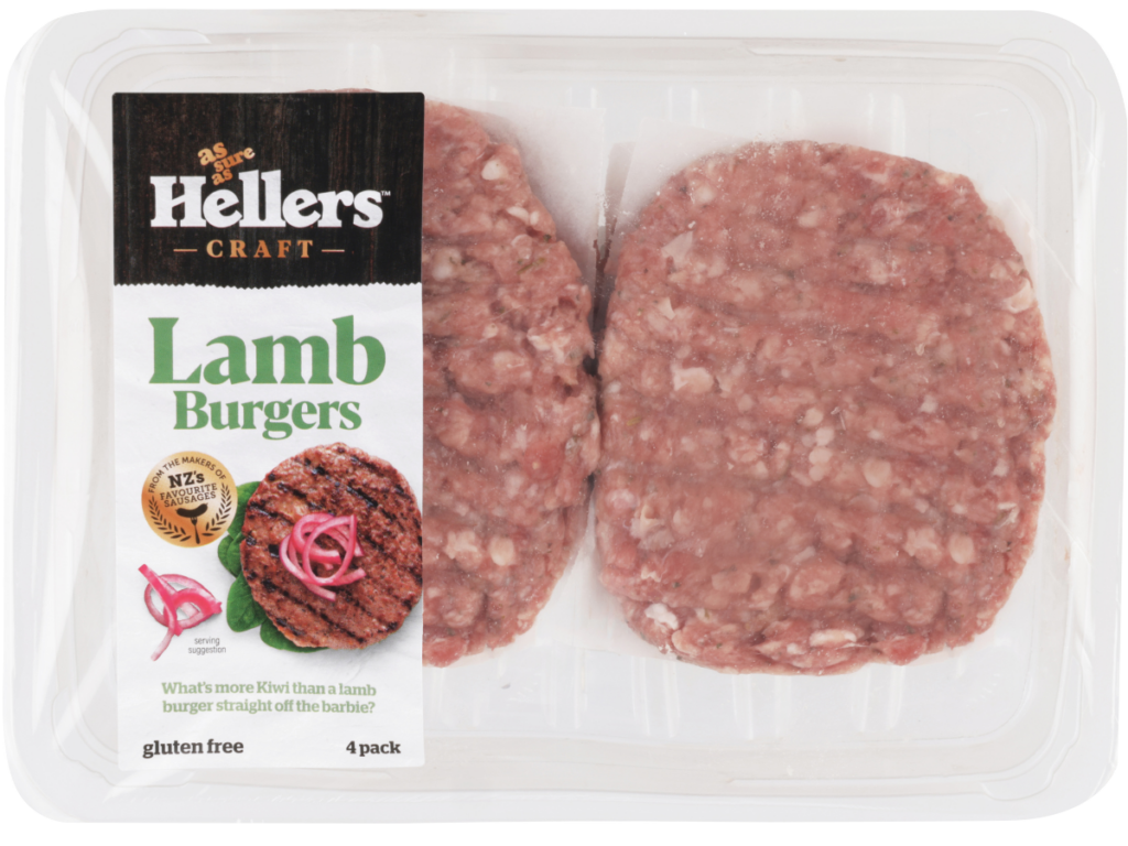 Lamb Burgers | Hellers Burgers | NZ's Butcher