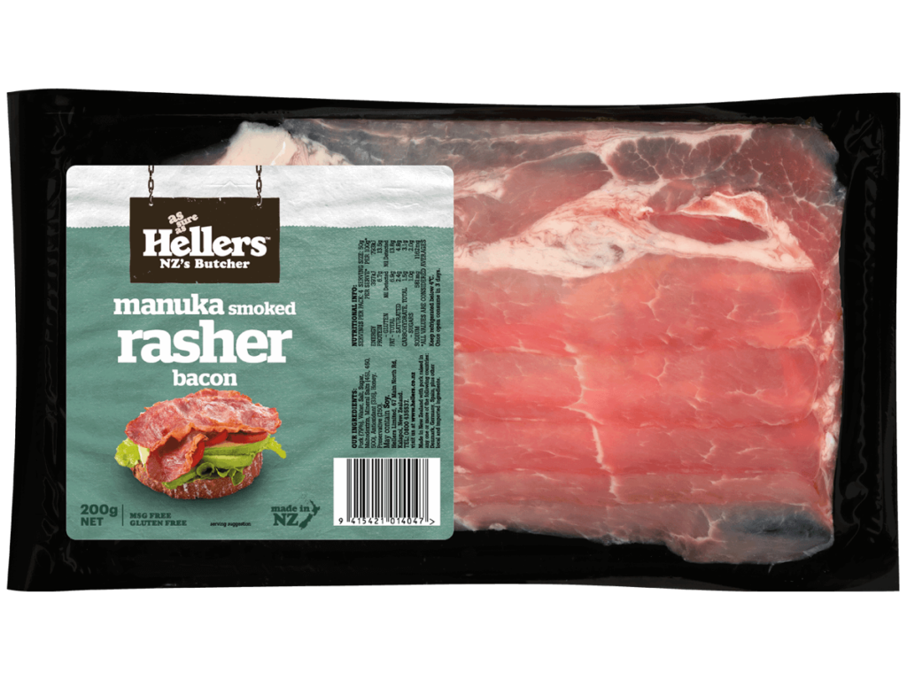 Rasher Bacon | Hellers Bacon | NZ's Butcher