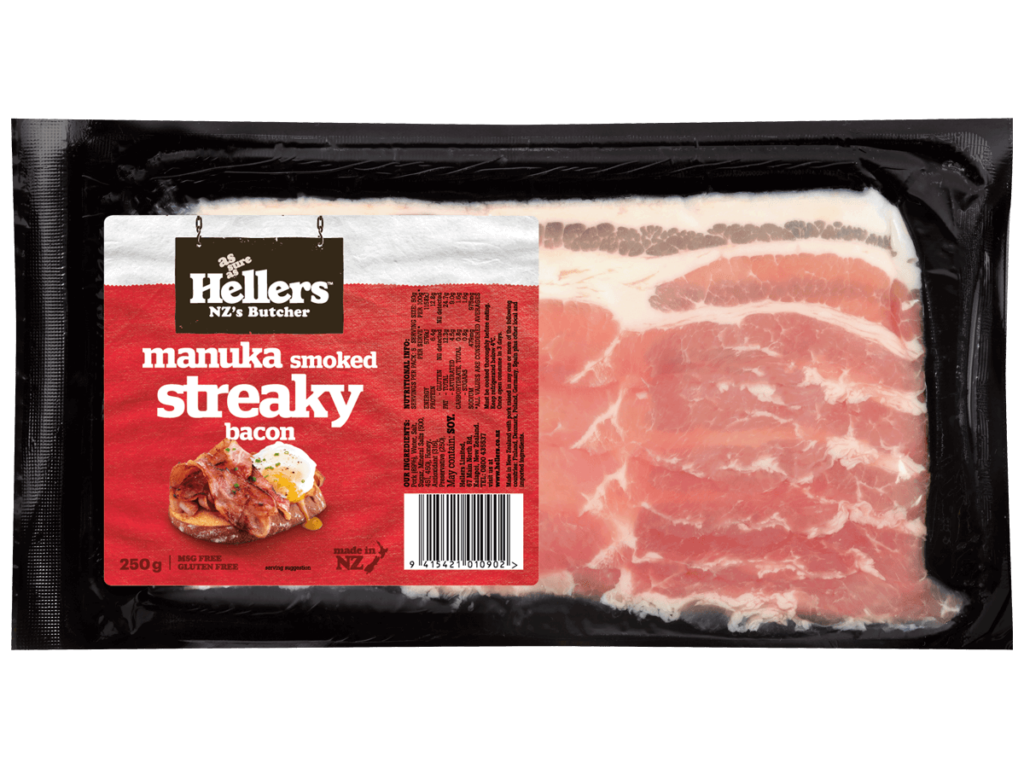 Streaky Bacon and Tomato Whipped Ricotta | Hellers NZ Recipe