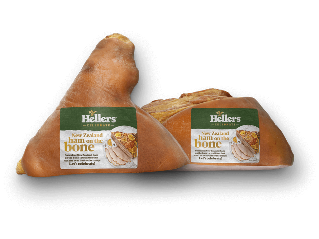Half Ham on the Bone | Quality Christmas Ham Range | Hellers NZ