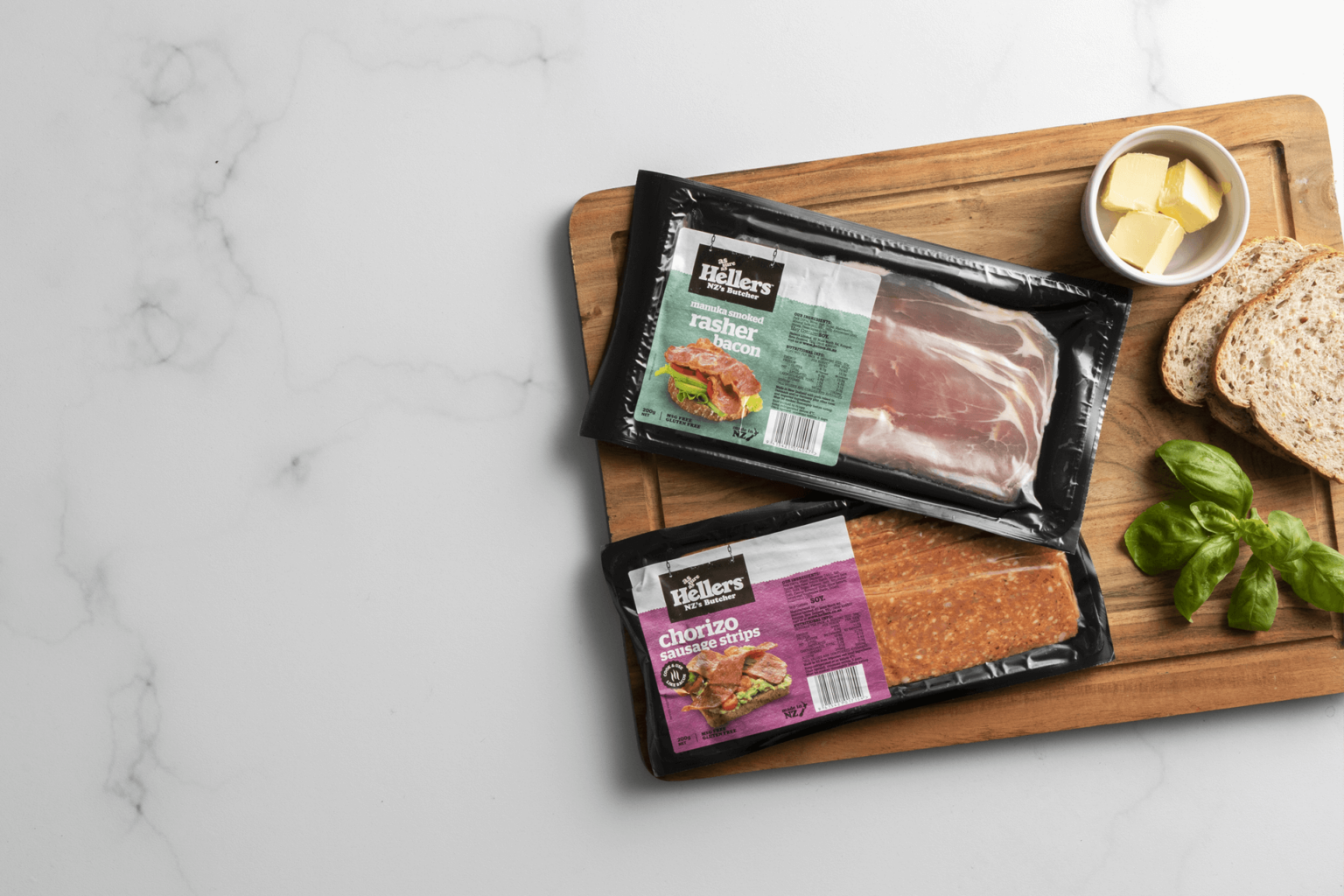 Hellers Bacon NZ | Streaky, Rasher, Shoulder, Middle Eye and More