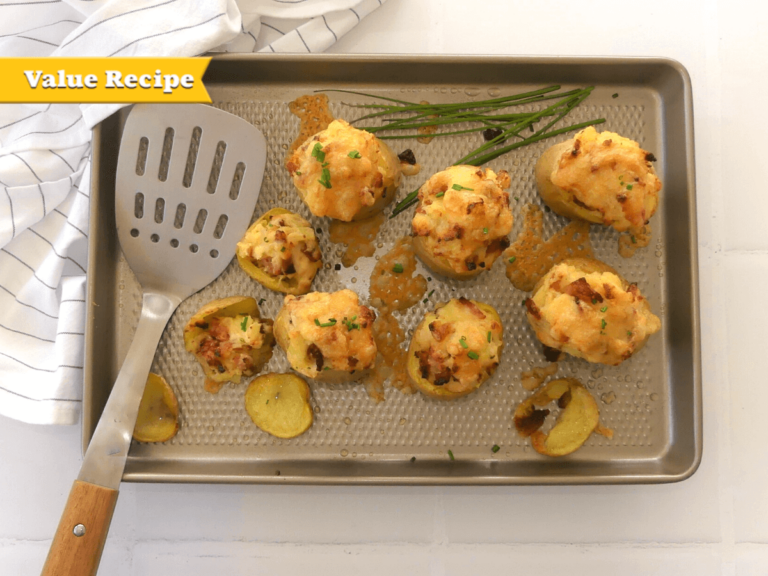 Recipe: Cheesy Bacon Jacket Potatoes | Hellers