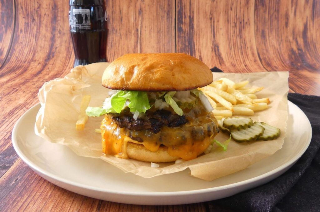 Recipe: Hellers Double Angus Burger | Hellers